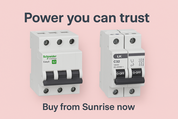Sunrise Electricals – click for electrical world